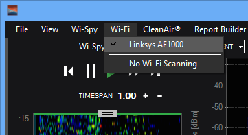 Chanalyzer 5 + Wi-Spy User Guide – MetaGeek Support